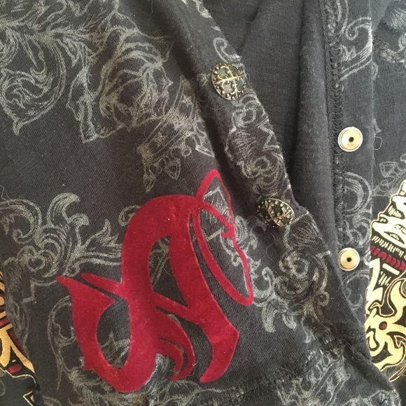 Rebel Spirit | Tops | Rebel Spirit Long Sleeve With Hood | Poshmark